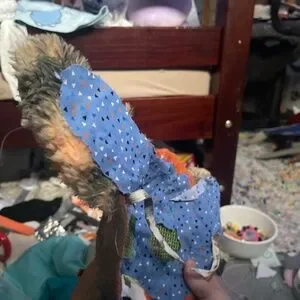 Handmade | Costumes | Therian Cross Fox Mask | Poshmark